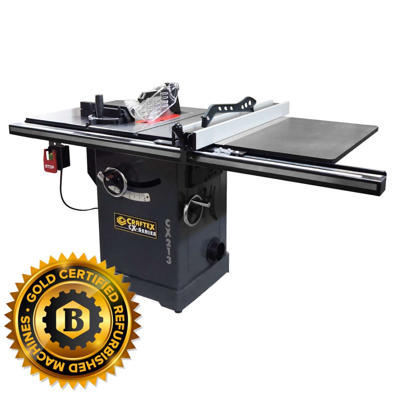 Buy 10" 3hp Industrial Cabinet Table Saw Csa at Busy Bee Tools