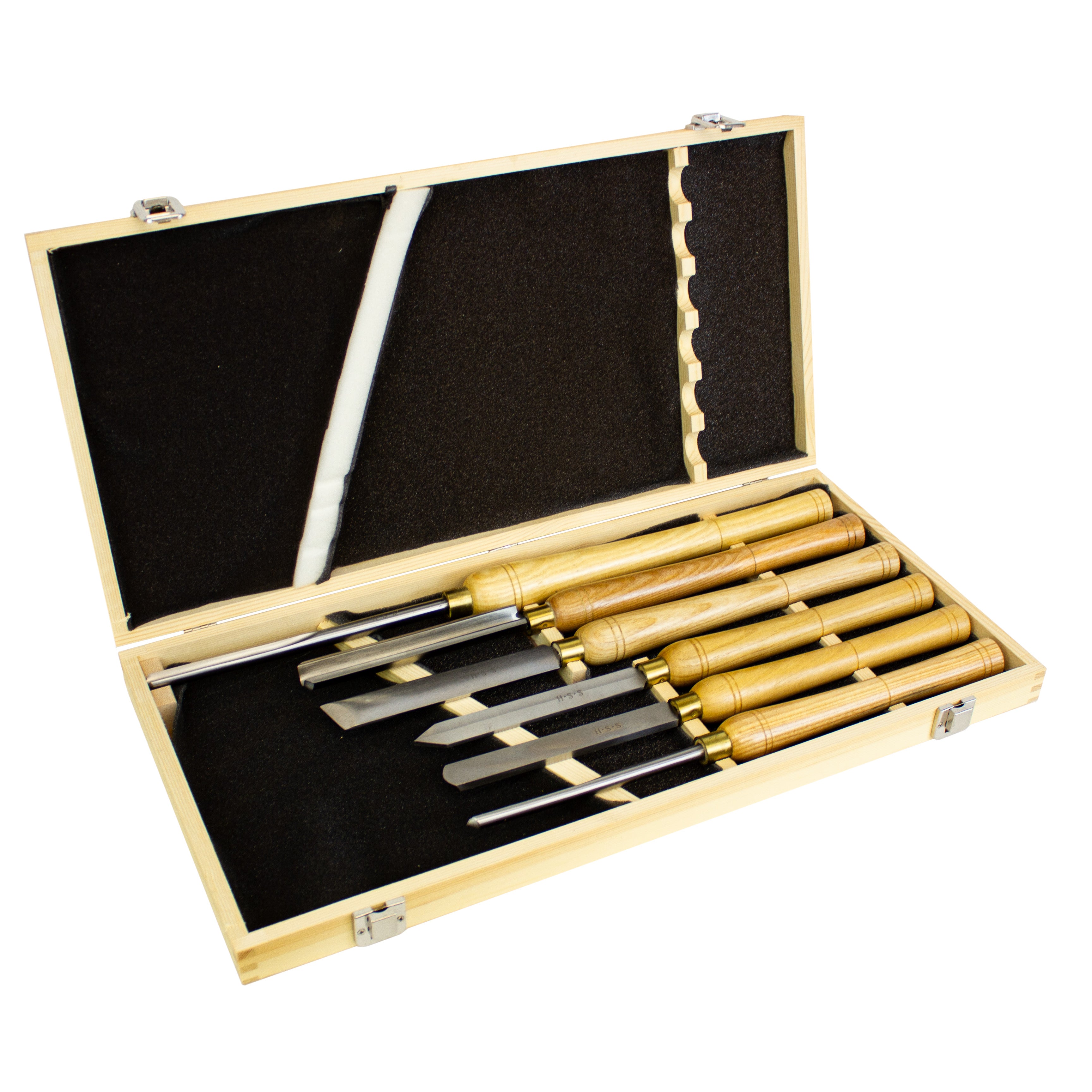 Buy 6pc Chisel Wood Turning Set at Busy Bee Tools