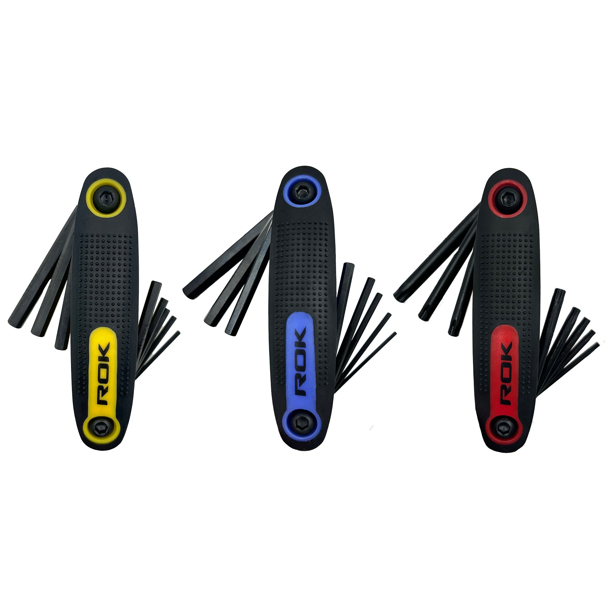 Buy 3 Folding Hex Key Sets Sae/metric/torx at Busy Bee Tools