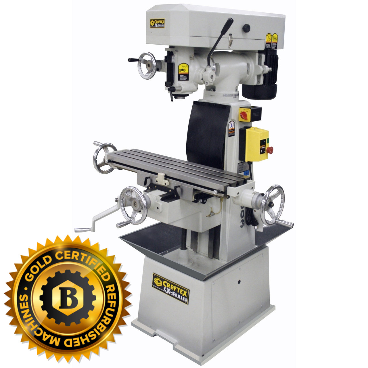 Buy Knee Mill Vertical Craftex Cx Series at Busy Bee Tools