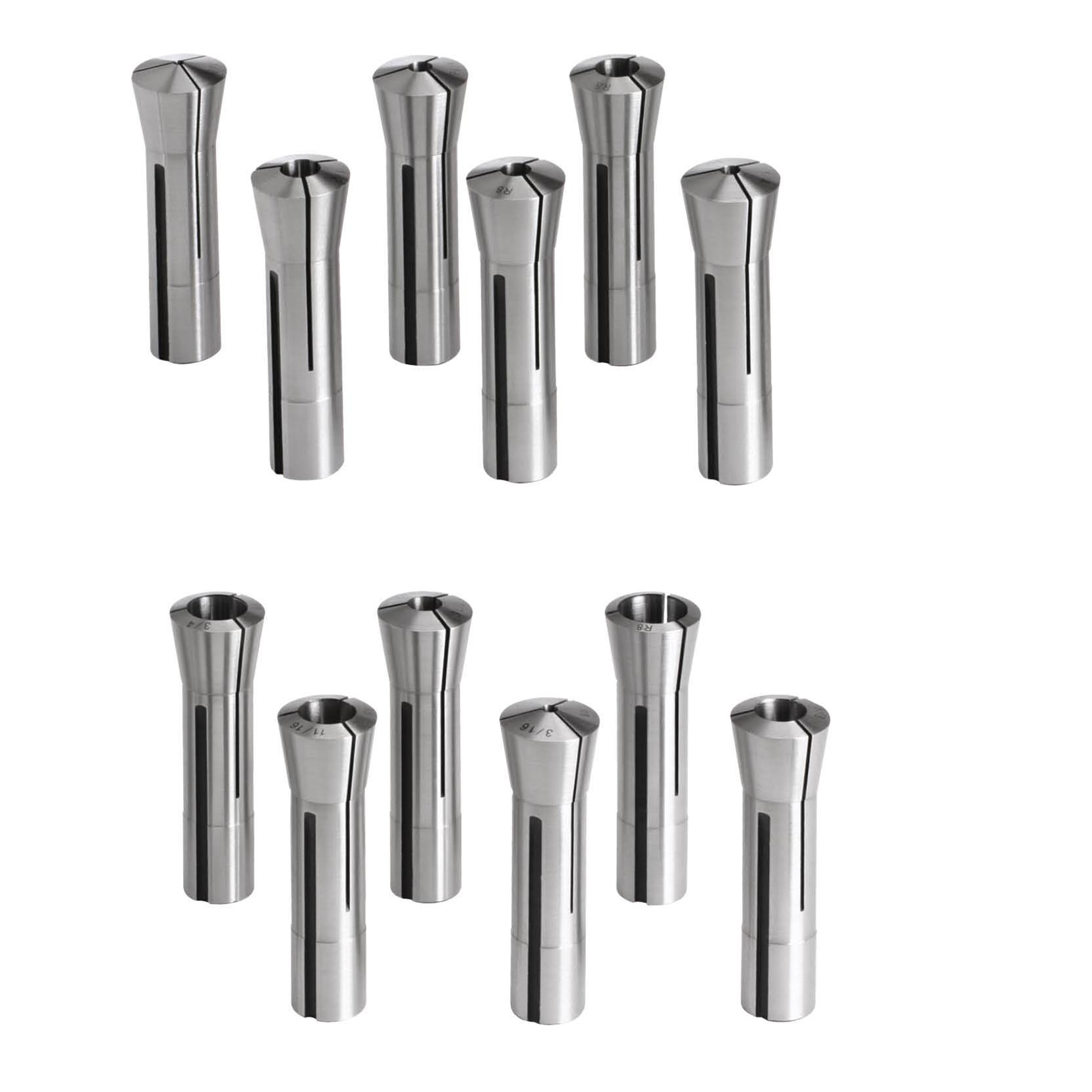 Buy Precision R8 Collet Set 12pc at Busy Bee Tools