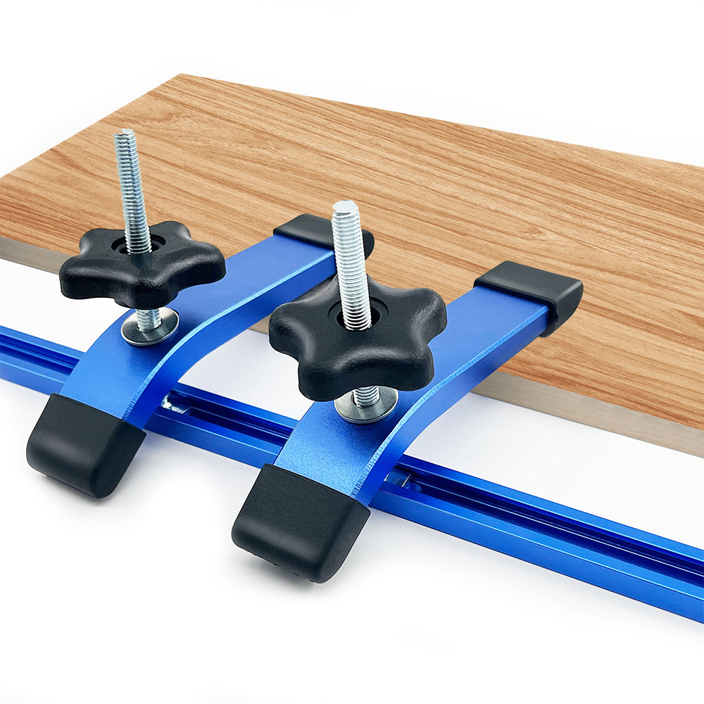 Buy Aluminum T-track Hold Down Clamps 2pc at Busy Bee Tools