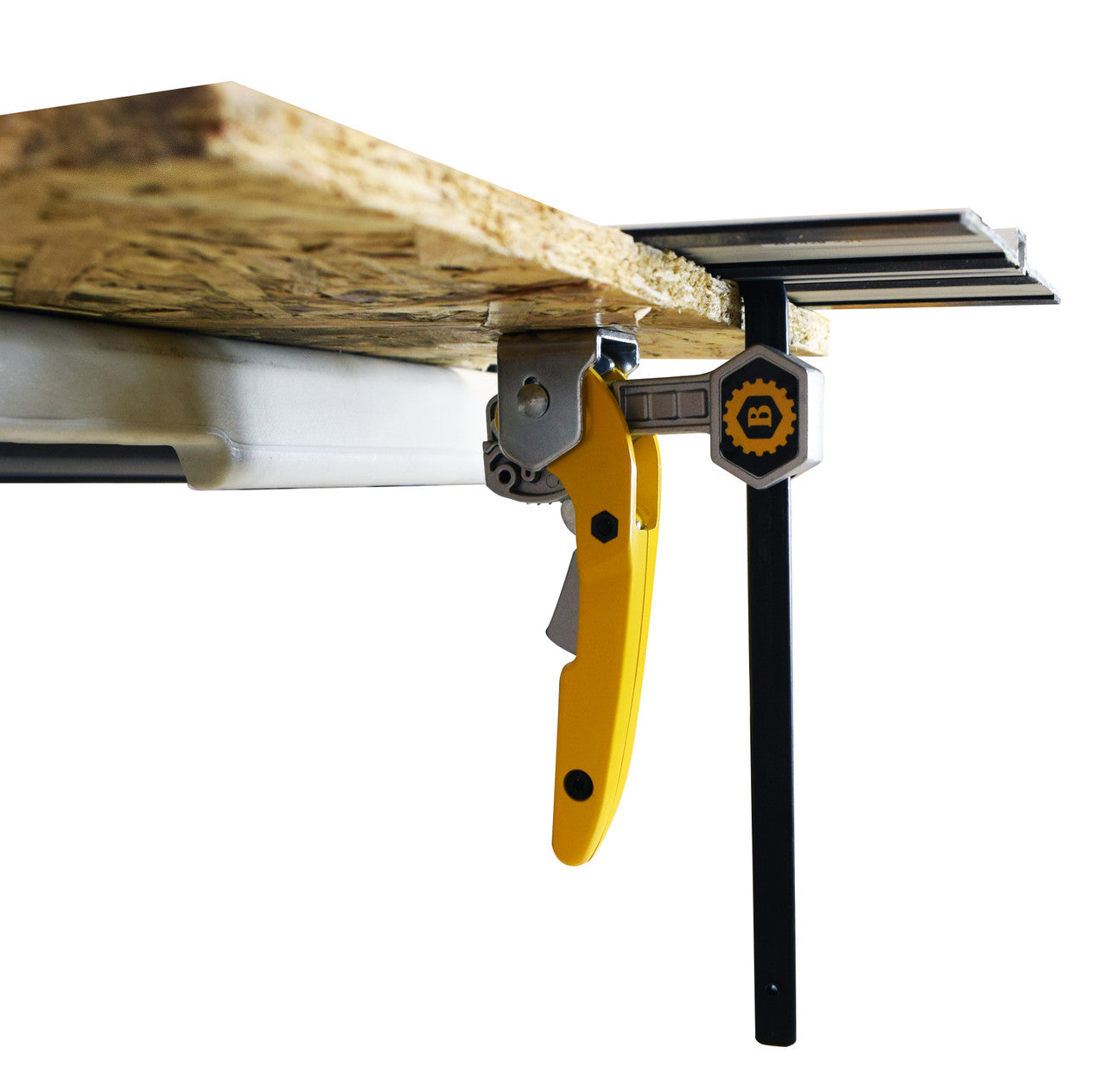 Buy 6" Ratcheting Guide Rail Track Clamp at Busy Bee Tools