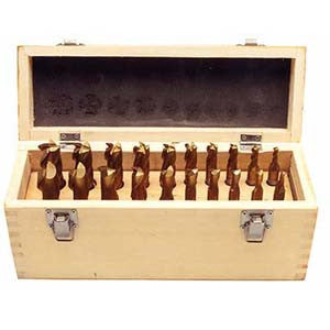 Buy End Mill 20pc Set Titanium Coated Metric at Busy Bee Tools