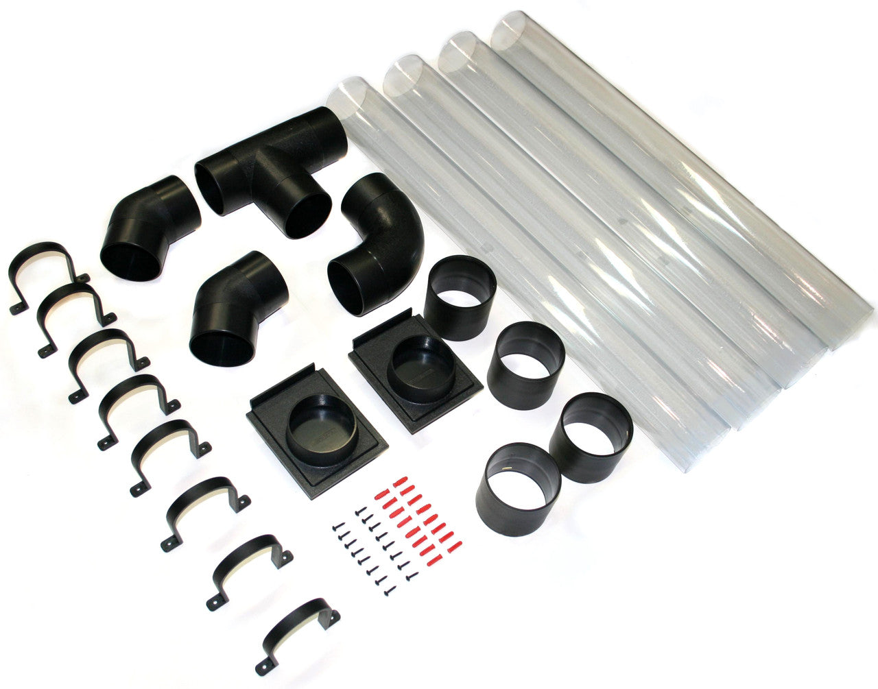 Buy 4" Dust Collection Kit Clear Pipe at Busy Bee Tools